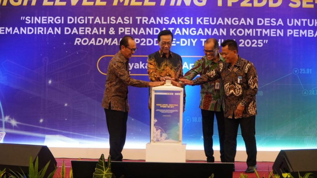 Roadmap Digitalisasi TP2DD 2025, DIY Dorong Digitalisasi Keuangan Desa