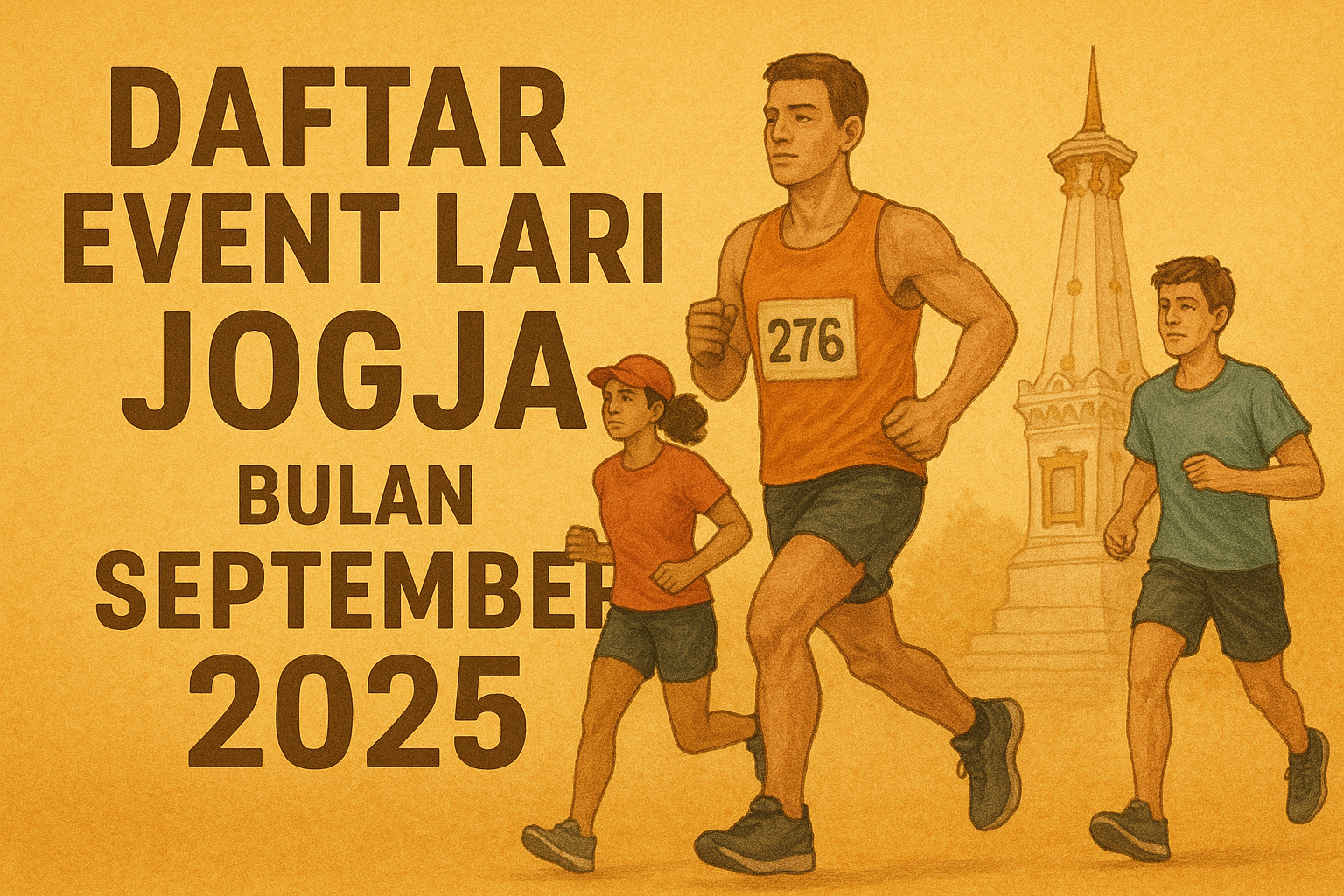 Jadwal Event Lari Jogja September 2025: Fun Run, Trail Run, dan Family ...