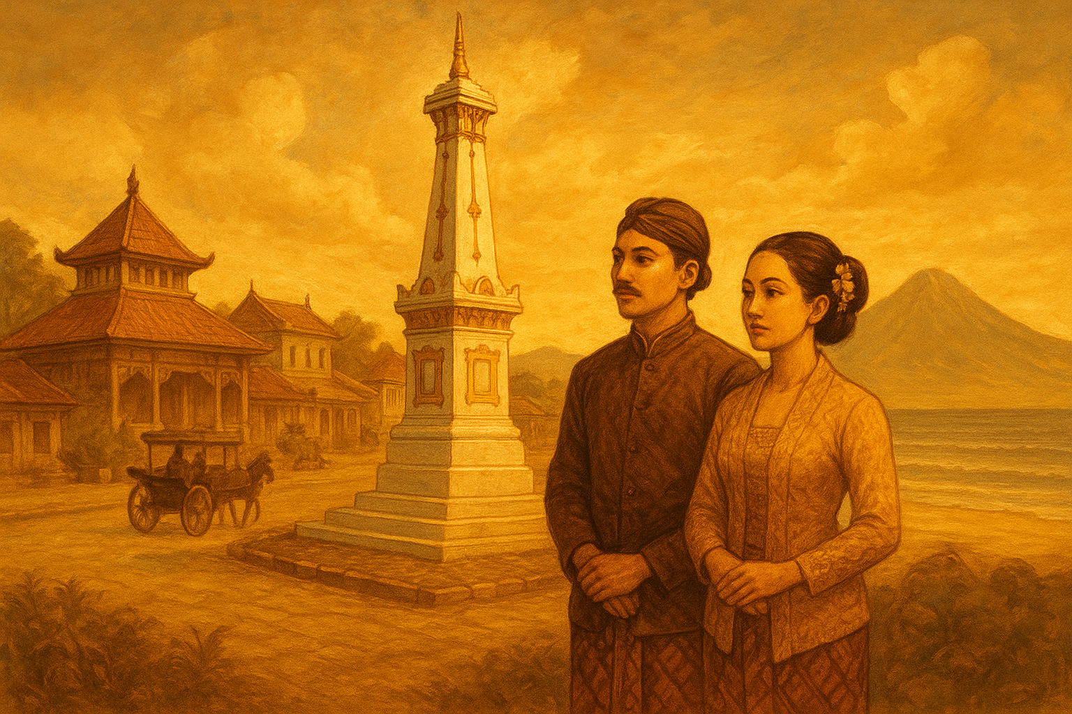 Mengurai Filosofi Tata Kota Jogja: Dari Tugu Pal Putih Hingga Laut ...