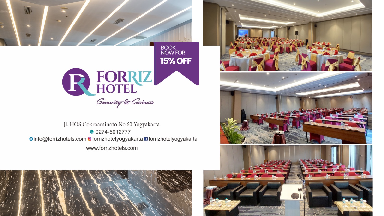 Forriz Hotel Yogyakarta Berikan Diskon 15 Persen untuk Paket Meeting ...