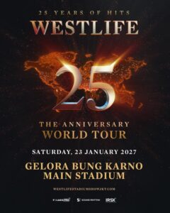 Link Beli Tiket Konser Westlife Jakarta 2026, Cek Harga VIP hingga CAT ...